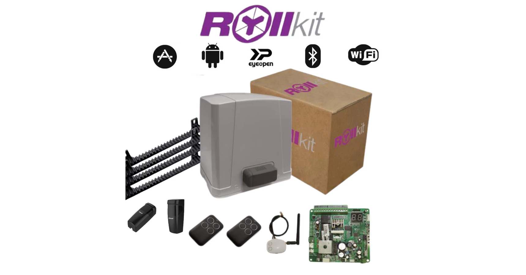 ROLLKIT-DRIFT40+WIFI - Toló és úszókapu motor teljes szett