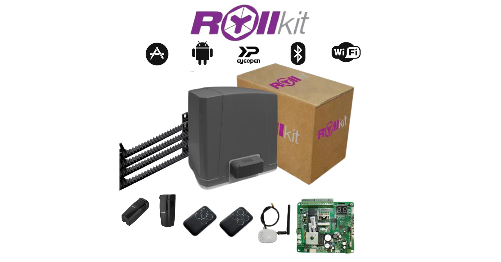 ROLLKIT-DRIFT80+WIFI - Toló és úszókapu motor szett